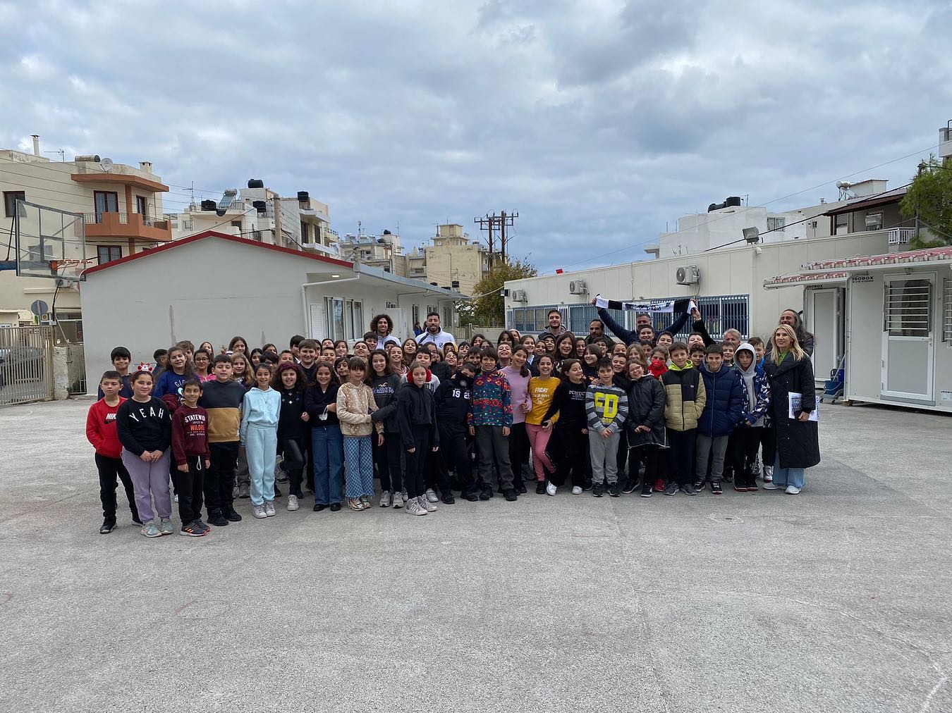 Επισκέφτηκε το 24ο & το 31ο Δημοτικό Σχολείο Ηρακλείου η ομάδα μπάσκετ ...